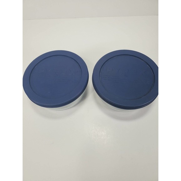 Pyrex | Kitchen | 2 Pyrex Storage Plus 720 2 Cup Clear Glass Storage ...